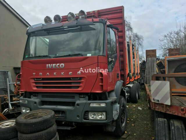 IVECO AD260T450PS 6x4 Blatt Blatt (E:5) kamion za prevoz drva