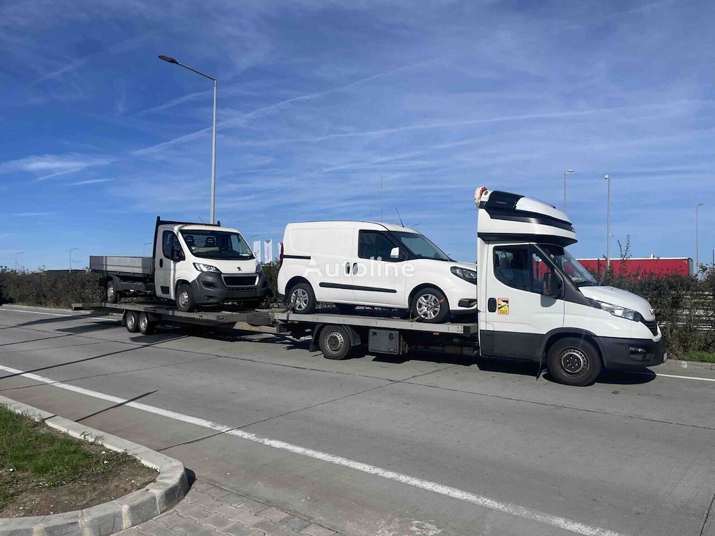 IVECO DAILY 35S18 3 cars šlep auto + prikolica autotransportera