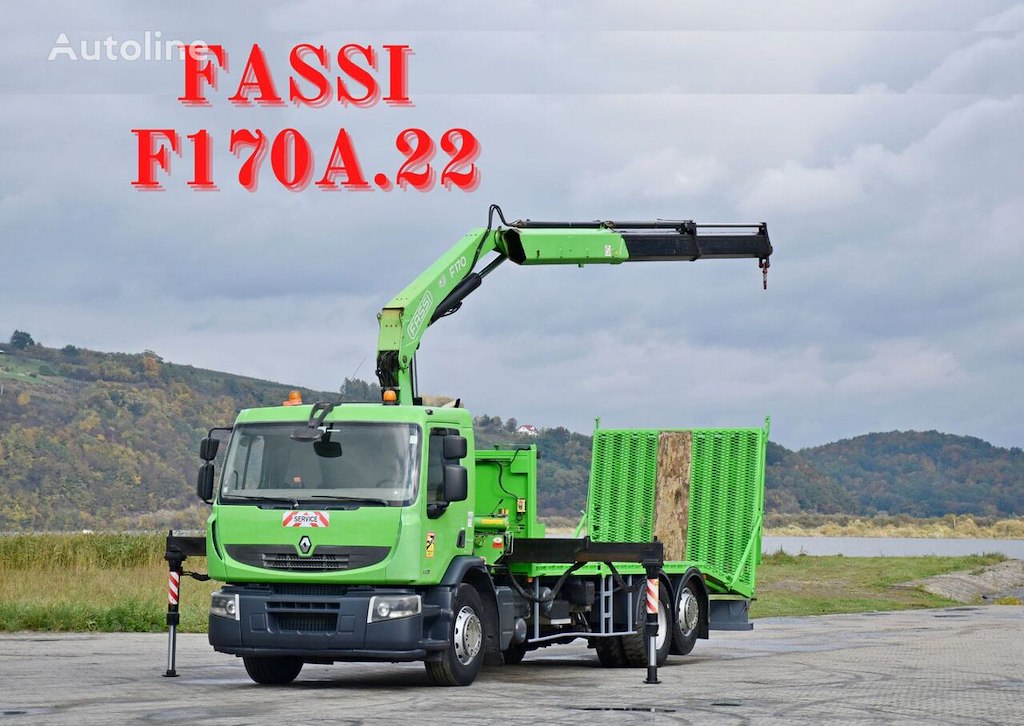 Renault PREMIUM 320 DXI * FASSI F170A.22 + FUNK šlep auto