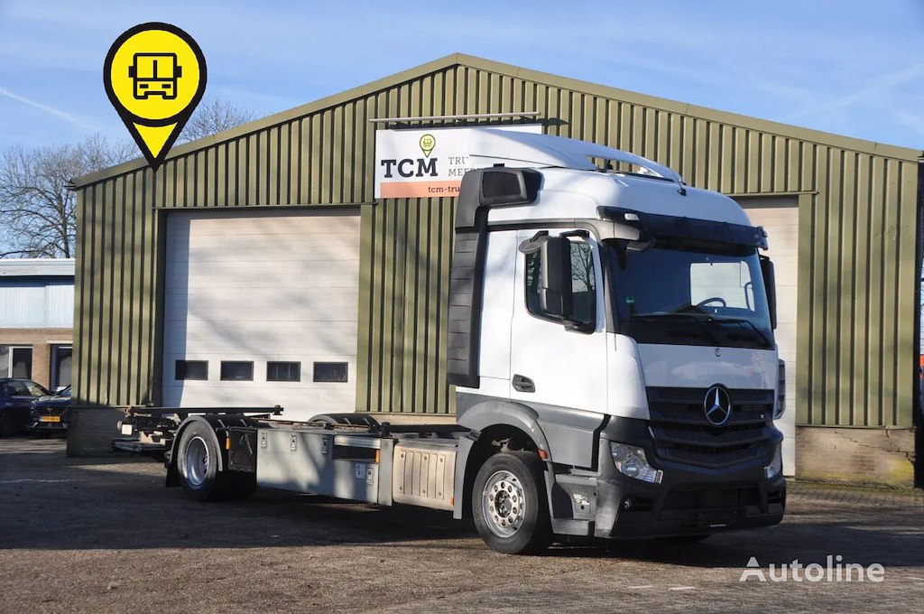 Mercedes-Benz Actros 1840 4X2 2015. VOITH RETARDER. BDF SYSTEEM. 509.801KM kamion autopodizač kontejnera