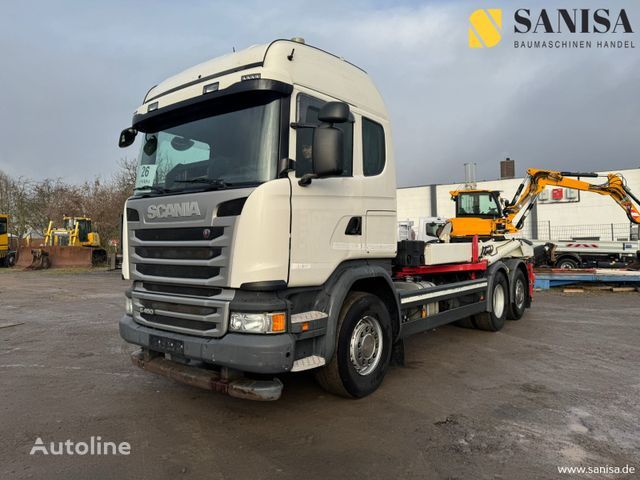 Scania GG450 M-Tec Silosteller 6x2/Liftachse/Klima/EU6 kamion autopodizač kontejnera