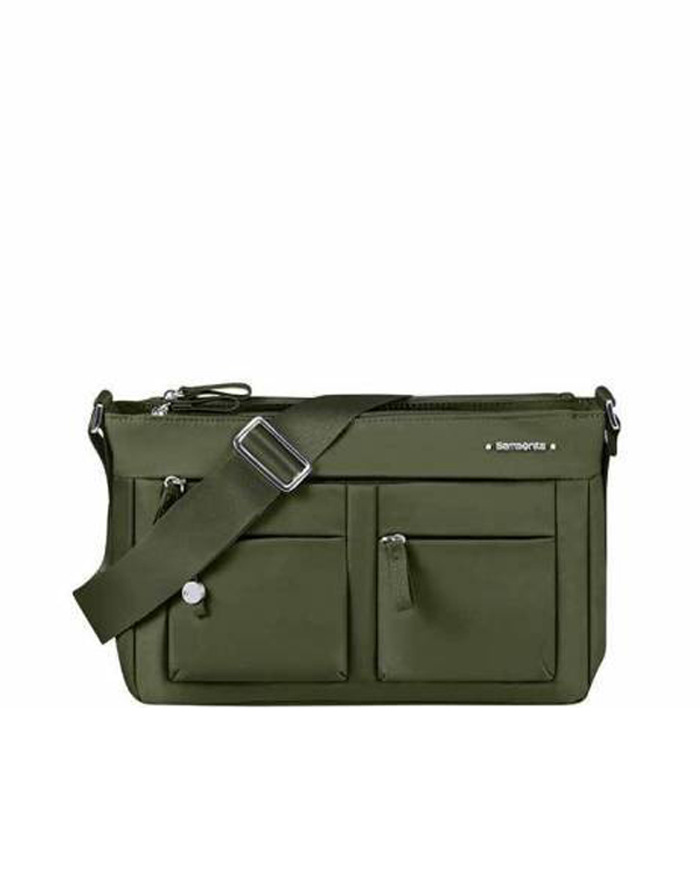 TORBA MOVE 4.0-HORIZ. SHOULDER BAG+FLAP JUNGLE GREEN Samsonite