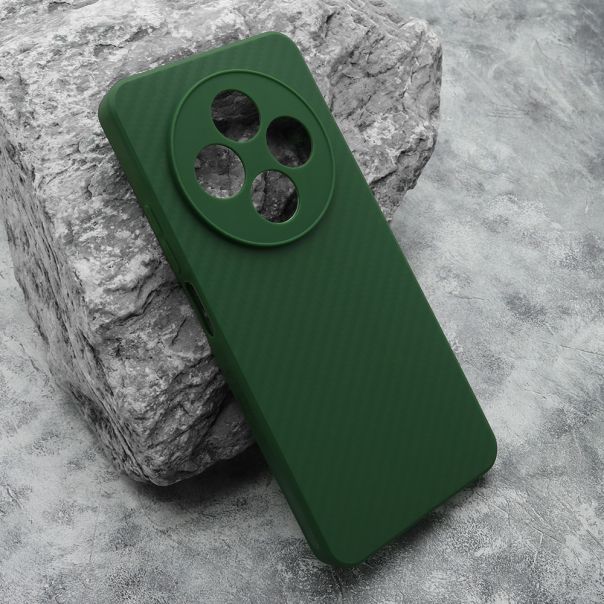 Maska silikon CARBON LIGHT za Xiaomi Redmi 14C, zelena