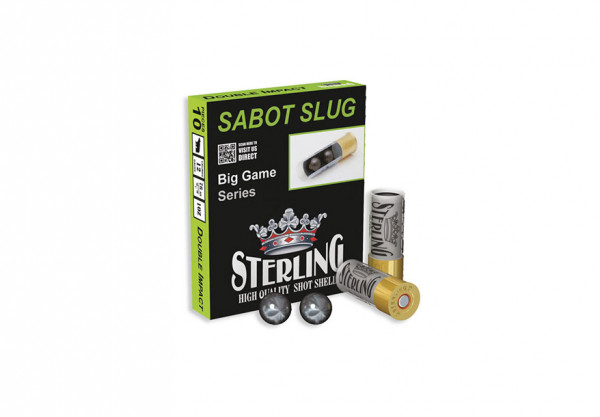 L.patron Sterling 12/70 Sabot Slug – dve kugle