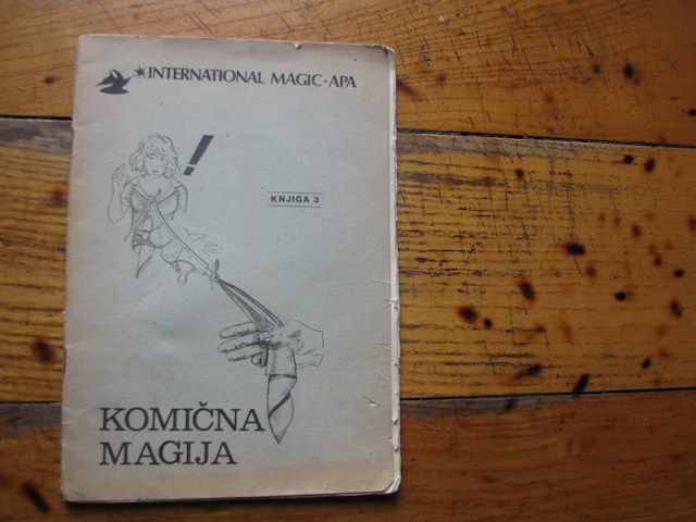 KOMIČNA MAGIJA KNJIGA 3 ILUTROVANO