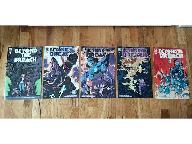 Beyond the Breach #1-5 Aftershock comics