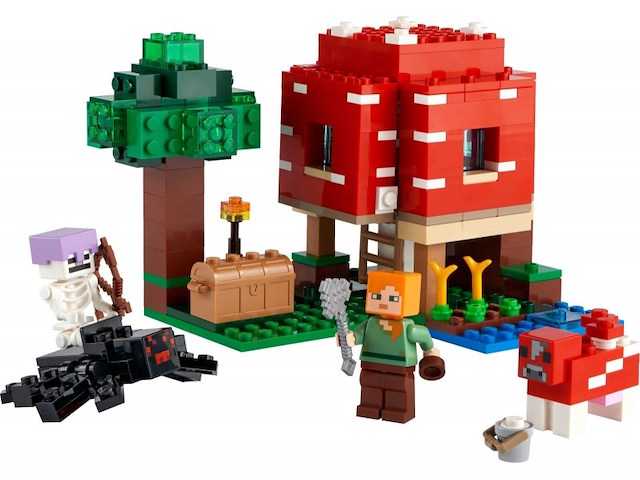 LEGO Minecraft - 21179 The Mushroom House