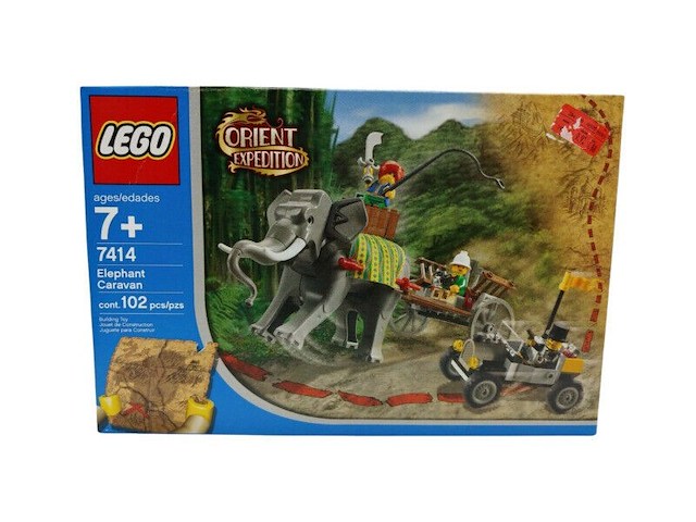 LEGO Adventurers - 7414 Elephant Caravan