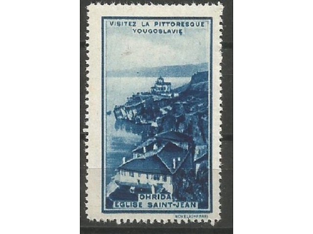 Posetite Jugoslaviju-Ohrid 1935.,poster marka,čisto