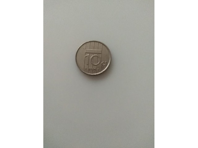 10 centi Holandija,  1995.