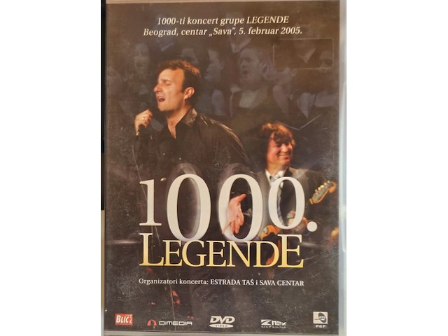 Legende ‎– 1000. Koncert, DVD