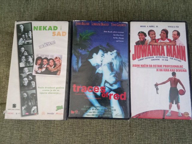 VHS lot 6 - 3 filma