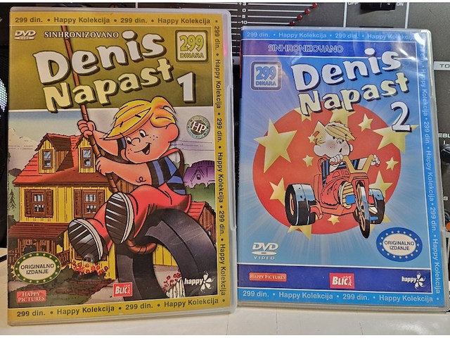 DENIS NAPAST 1 I 2 DVD