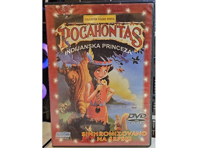 Pocahontas, indijanska princeza DVD