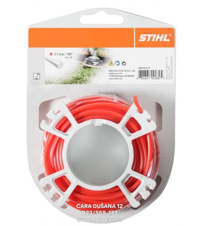 Trimi nit okrugla 2.7mm x 9m Stihl