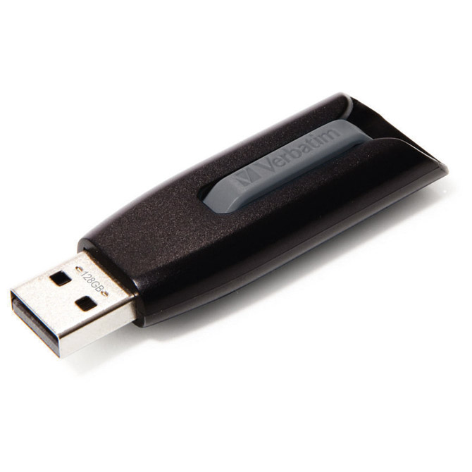 Memorija USB 3.2 128Gb V3 Verbatim 49189 sivi blister