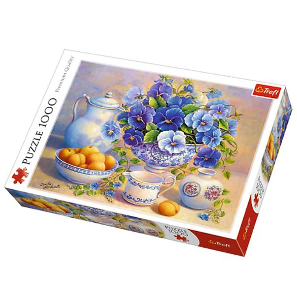 TREFL Puzzle Blue Bouquet - 1.000 delova