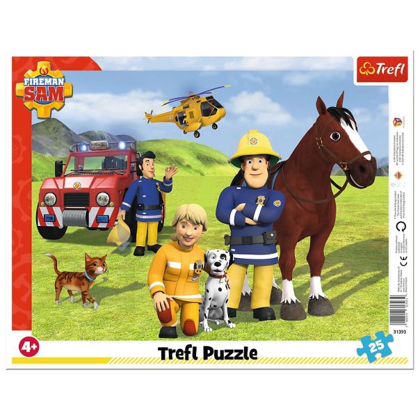 TREFL Puzzle Fireman Sam - 25 delova