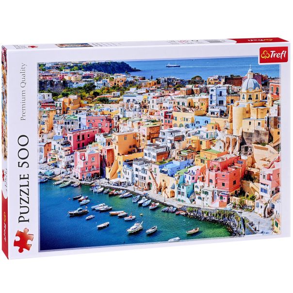 TREFL Puzzle island of Procida, Italy - 500 delova