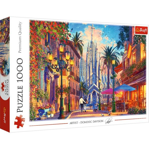 TREFL Puzzle Barcelona, Spain - 1.000 delova