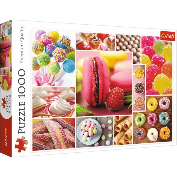 TREFL Puzzle Candy Collage - 1.000 delova