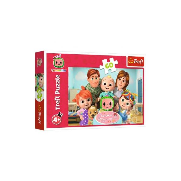 TREFL Puzzle Cocomelon Family - 60 delova