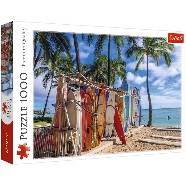 TREFL Puzzle Waikiki Beach, Hawai - 1.000 delova