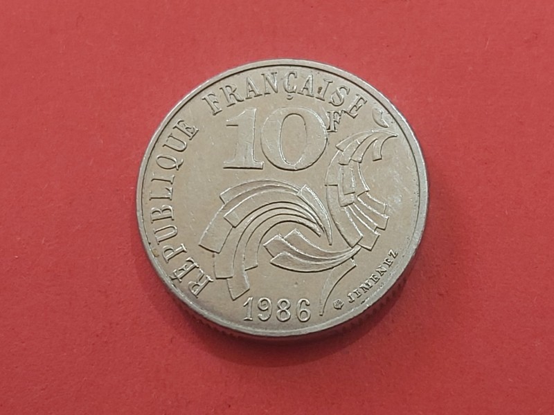 Francuska - 10 francs 1986 god