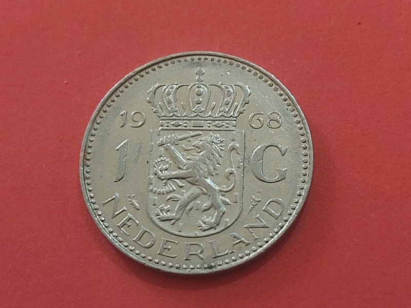 Holandija - 1 gulden 1968 god