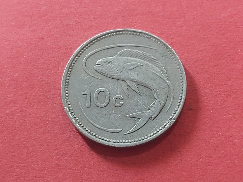 Malta - 10 cent 1986 god