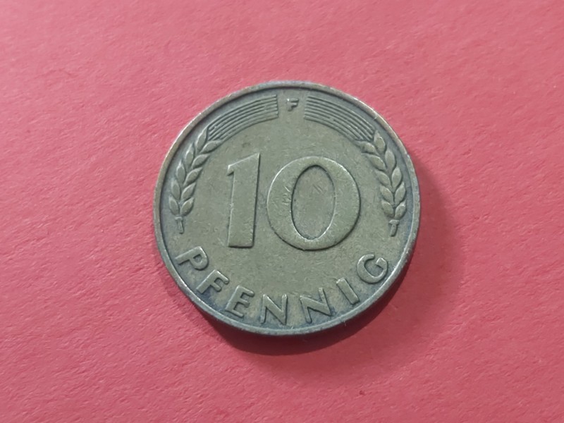 Nemačka - 10 pfennig 1949 god F