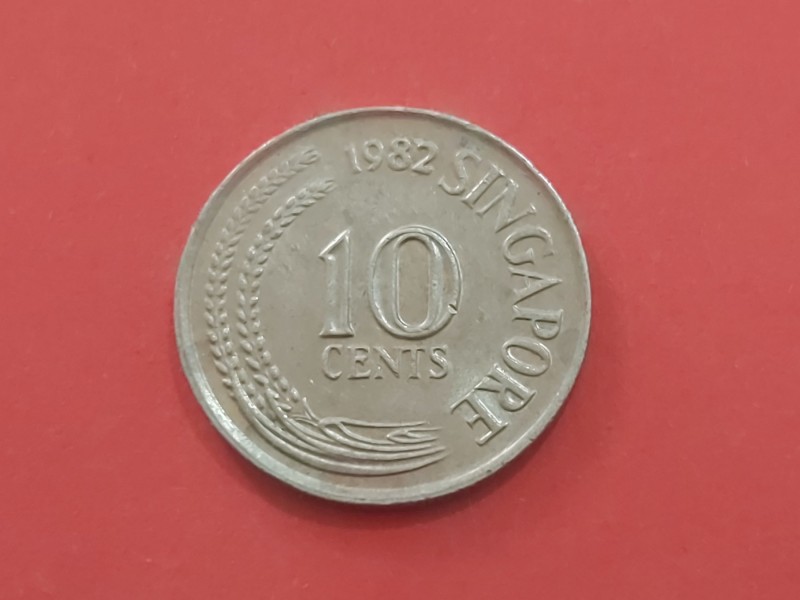 Singapore - 10 cent 1982 god