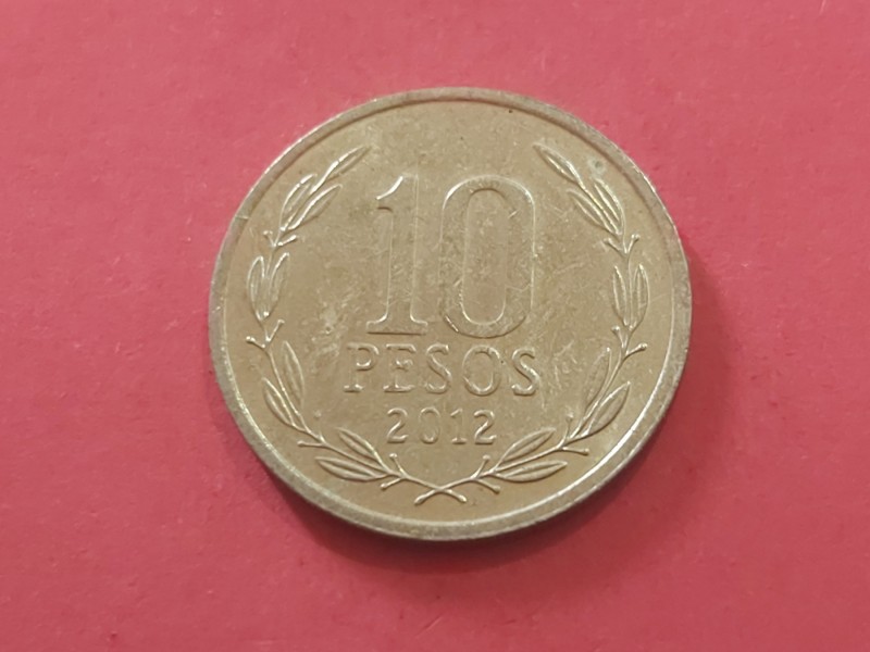 Čile - 10 pesos 2012 god