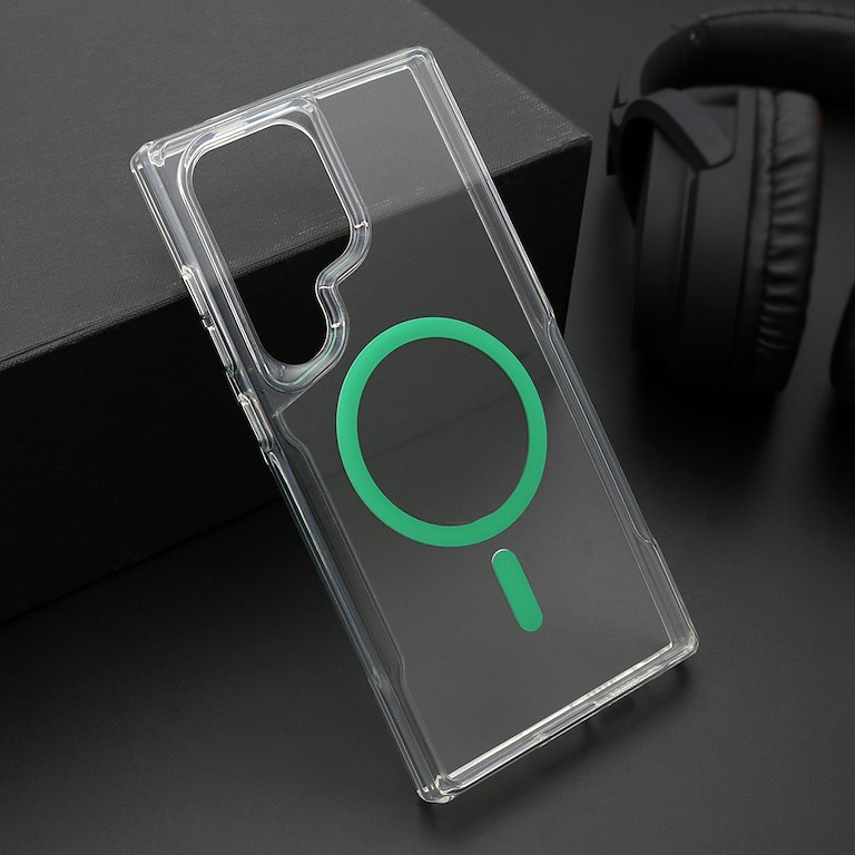 Zastitna maska (futrola) AURA MagSafe - Samsung S928 Galaxy S24 Ultra 5G zelena (MS)