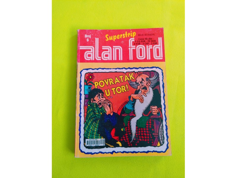 Alan Ford (Color press) - br. 6 - Povratak u tor!