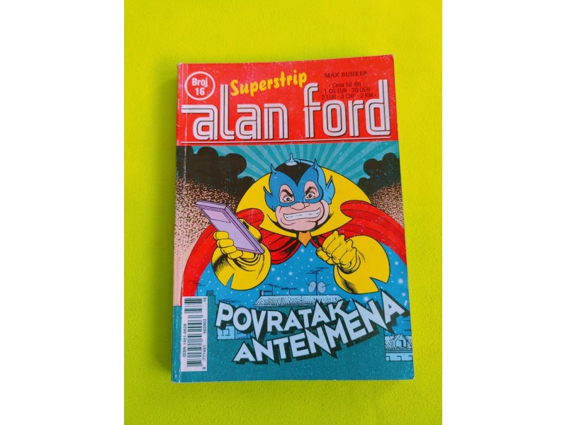 Alan Ford (Color press) - br. 16 - Povratak Antenmena