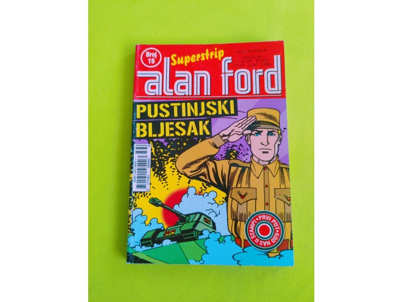 Alan Ford (Color press) - br. 19 - Pustinjski bljesak