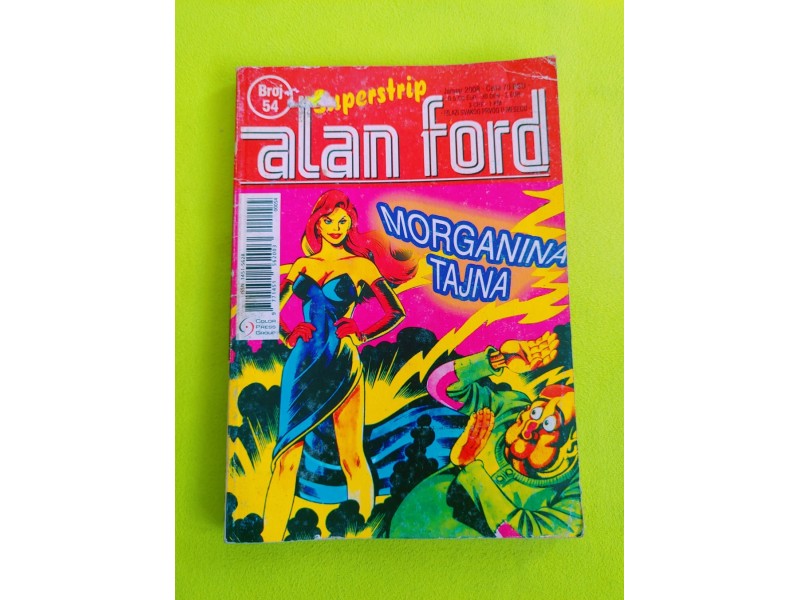 Alan Ford (Color press) - br. 54 - Morganina tajna