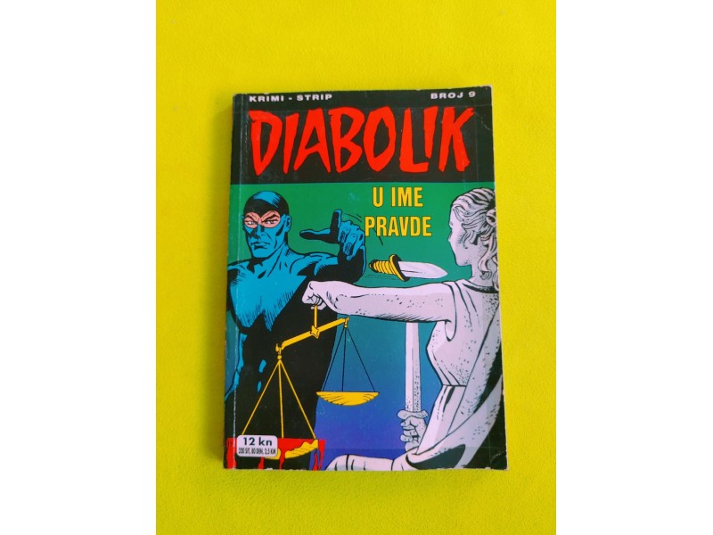 DIABOLIK (SD) - br. 9 - U ime pravde