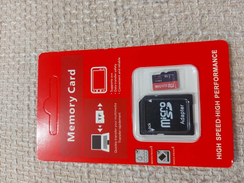 Xiaomi 1TB Micro SD + Adapter - NOVO