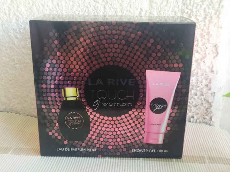 La Rive Touch of woman set/Toaletna voda 90ml+Gel 100ml