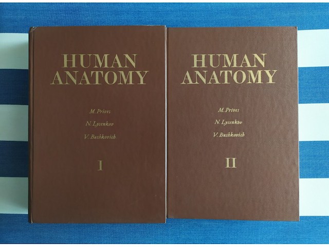 Human anatomy I i II, Prives, Lysenkov Anatomija