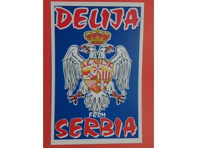 DELIJA FROM SERBIA - RAZGLEDNICA (621)