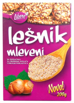 LEŠNIK MLEVENI LIBERO 200G
LEŠNIK MLEVENI LIBERO 200G