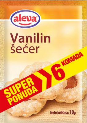 VANILIN ŠEĆER SUPER PONUDA ALEVA 10G 6/1
VANILIN ŠEĆER SUPER PONUDA ALEVA 10G 6/1