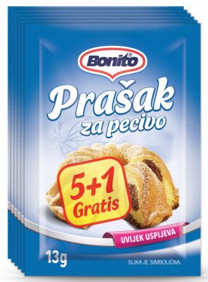 PRAŠAK ZA PECIVO BONITO 13G 5+1 GRATIS
PRAŠAK ZA PECIVO BONITO 13G 5+1 GRATIS