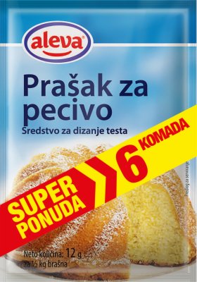 PRAŠAK ZA PECIVO SUPER PONUDA ALEVA 12G 6/1
PRAŠAK ZA PECIVO SUPER PONUDA ALEVA 12G 6/1