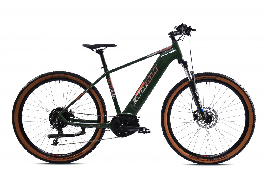 E-BIKE VOLTA 9.4-M zeleno-crveno