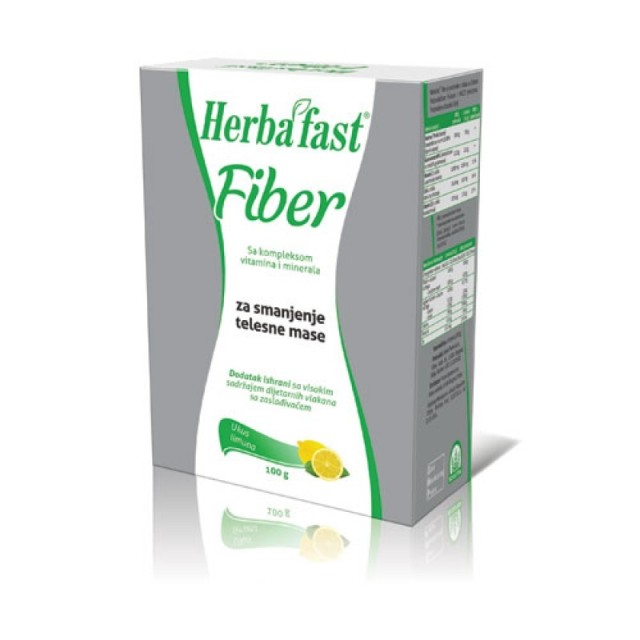 HERBAFAST FIBER LIMUN KESICE 100G