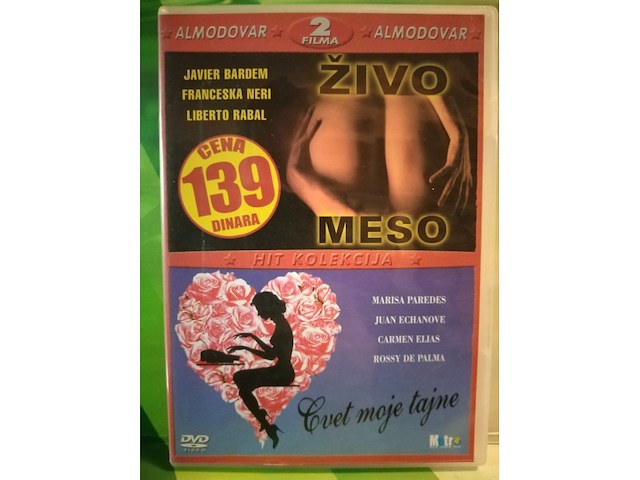 Živo Meso / Cvet moje Tajne - Almodovar - 2 Filma